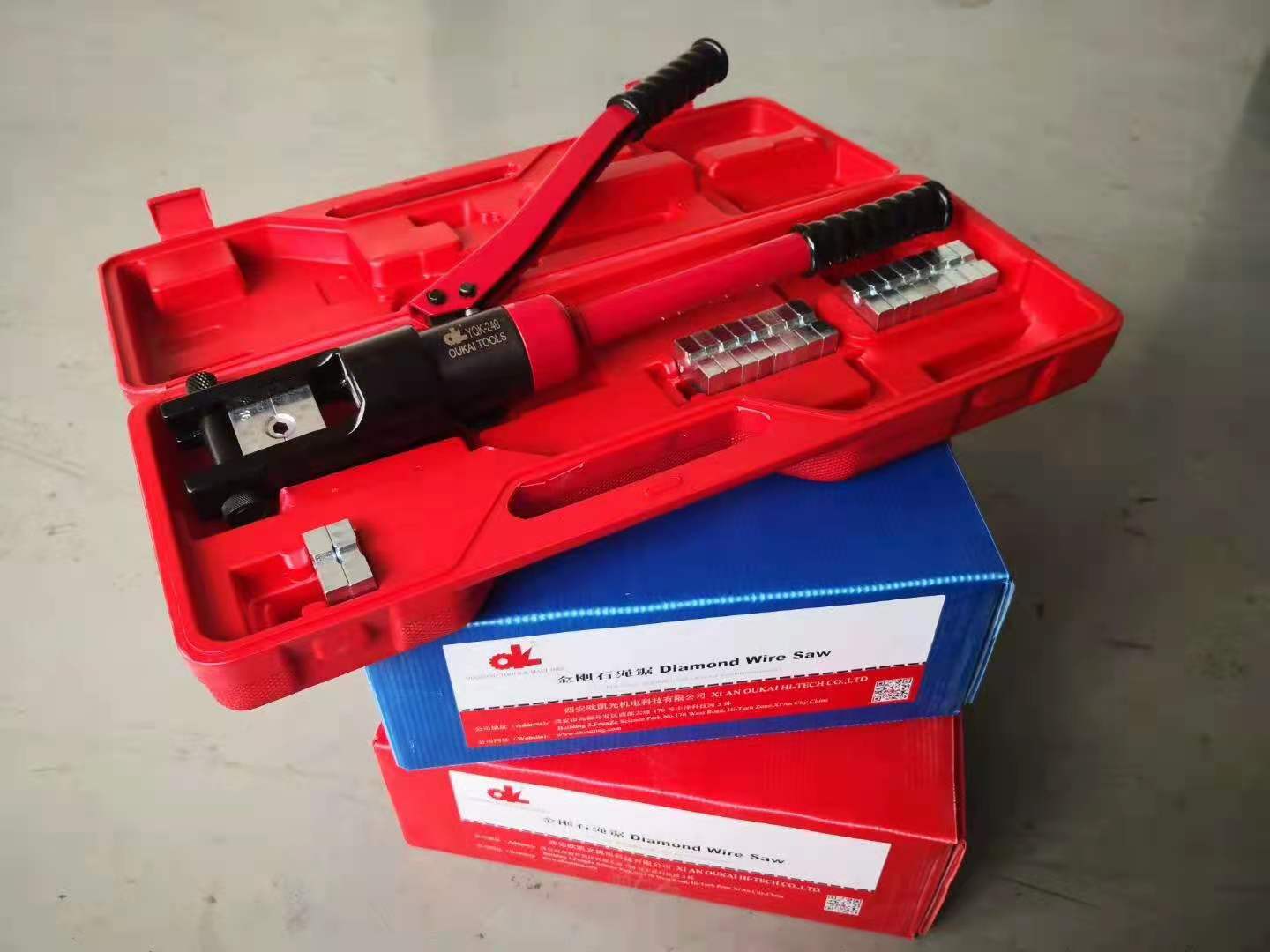 Hydraulic Crimping Tool - Diamond tools and machines