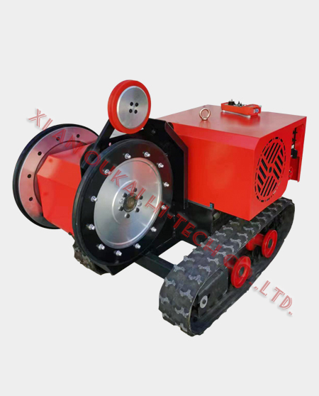 Crawler electric wire saw|remote tracked wire saw for cutting concrete ...